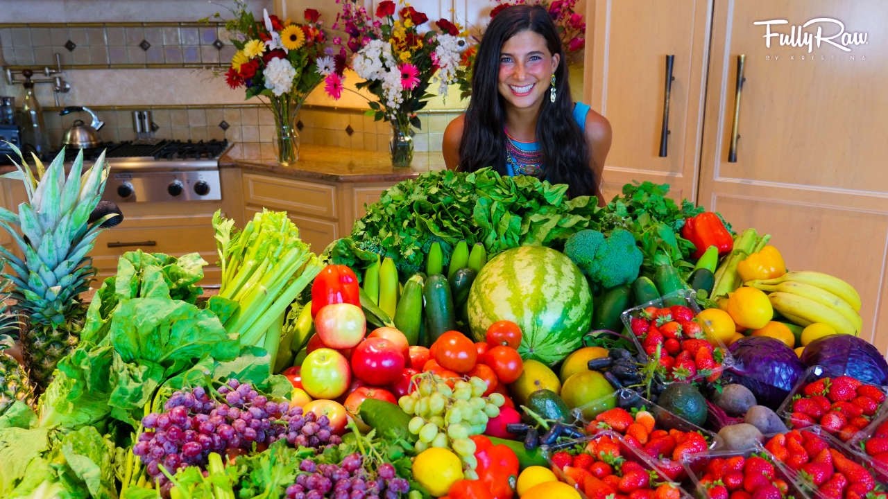 What's in My Kitchen? Weekly FullyRaw Vegan Food Haul! - YouTube