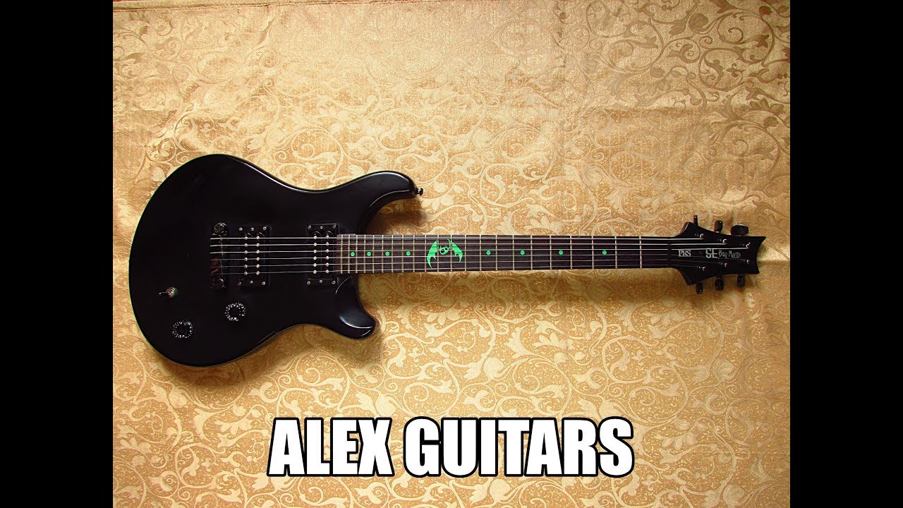 PRS SE Billy Martin Обзор работоспособности Alex Guitars - YouTube