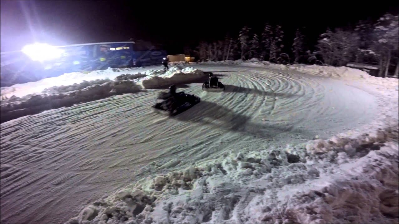 Ice Karting Levi - YouTube