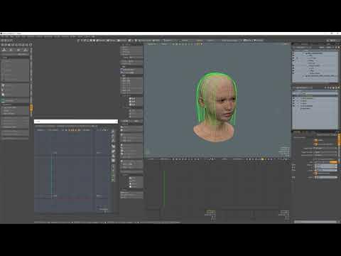 Create hair using Modo's UV Transform (simplified version) - YouTube
