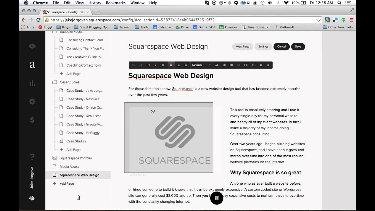 How To Use The Layout Editor Squarespace YouTube How To Use The Layout Editor Squarespace YouTube
