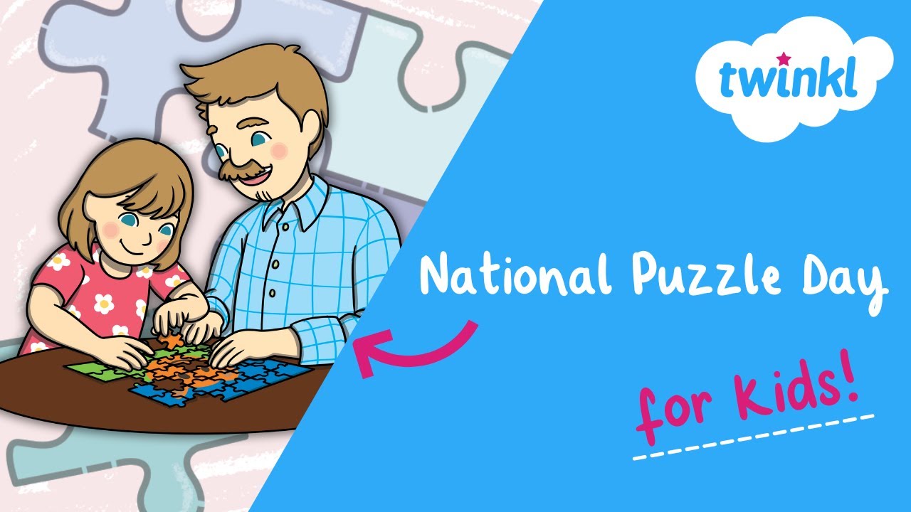 National Puzzle Day for Kids | 29 January | Twinkl USA - YouTube