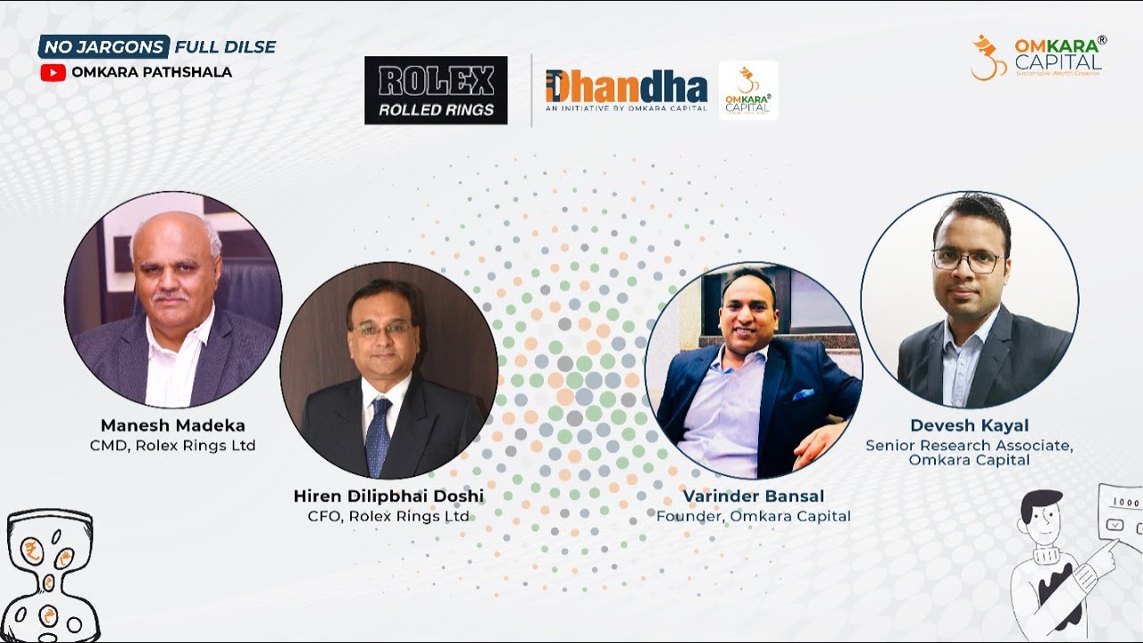DHANDHA: ROLEX RINGS LTD | Let's Talk Business | Omkara Pathshala - YouTube