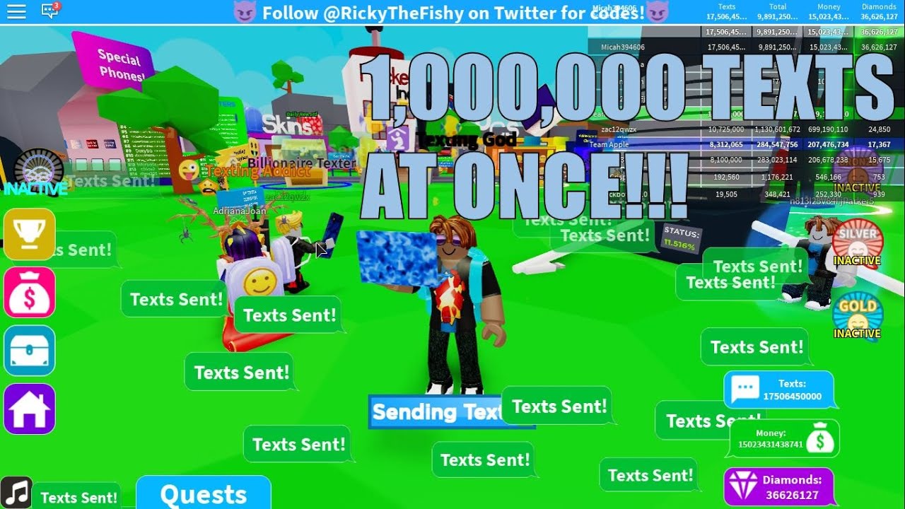 Roblox Texting Simulator AUTOCLICKER (LAG) - YouTube