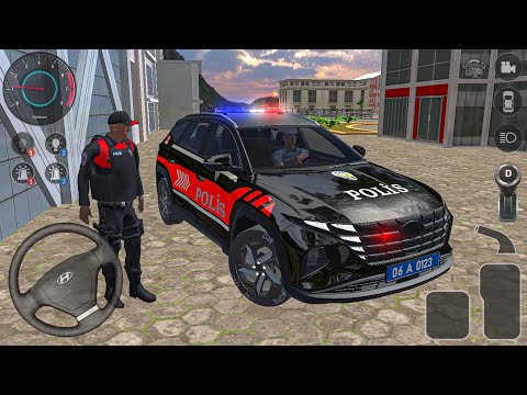 Hyundai Tucson Türk Polis Arabası Sürüş Oyunu - Polis Oyunu 2025 #191 - Android GamePlay