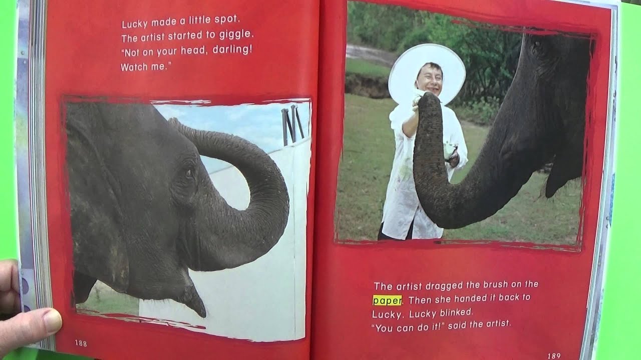 ST 1 3 Lesson 17 Can Elephants Paint slow - YouTube