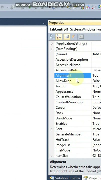 How to change the tab direction in a TabControl using VB.Net - YouTube