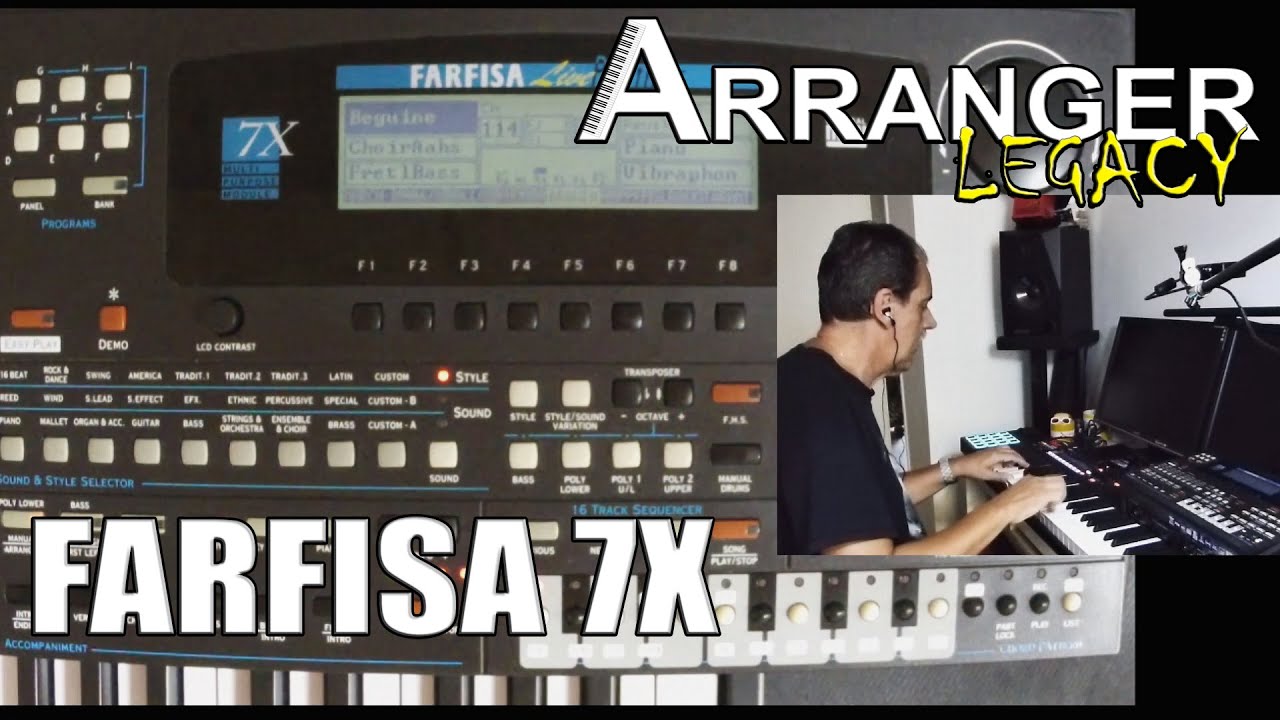 Farfisa 7X - ARRANGER LEGACY Demo: Video by Marcello Colò - YouTube