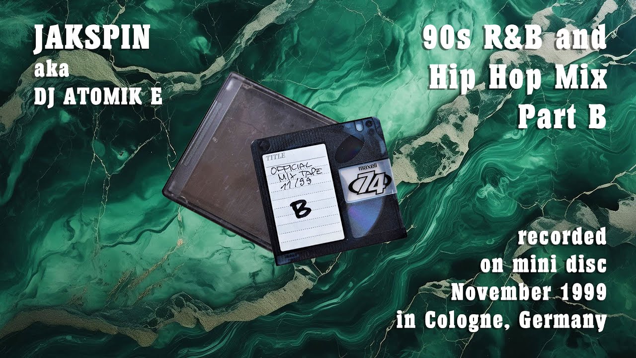 90s R&B and Hip Hop Mixtape (Vinyl & CD live mix) November 1999 PART B ...