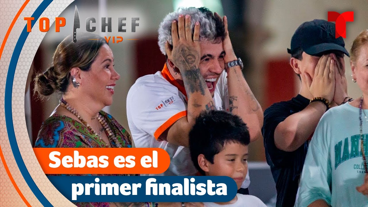 Sebas Villalobos se convierte en el primer finalista | Top Chef VIP 2 ...
