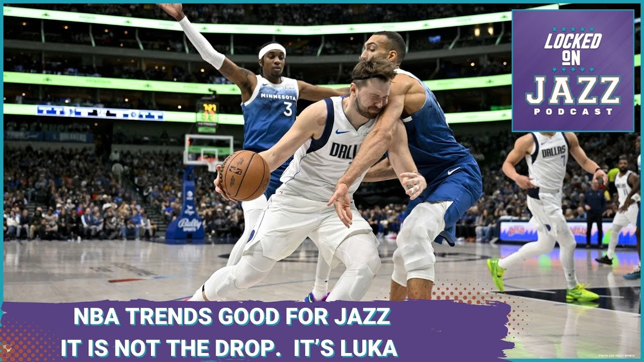 NBA Trending right for Utah Jazz. It isn't the drop coverage It is Luka ...
