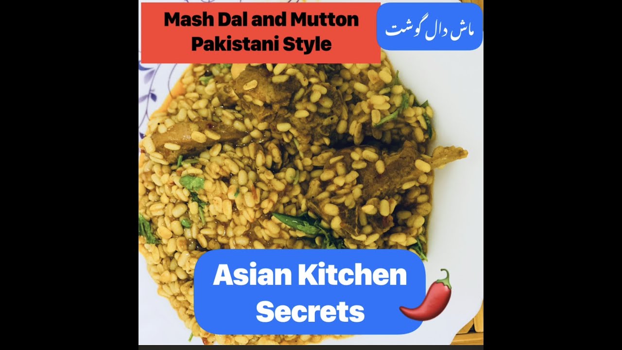 Daal Mash And Mutton daal mash & Ghost Easy Recipe 2020 - YouTube