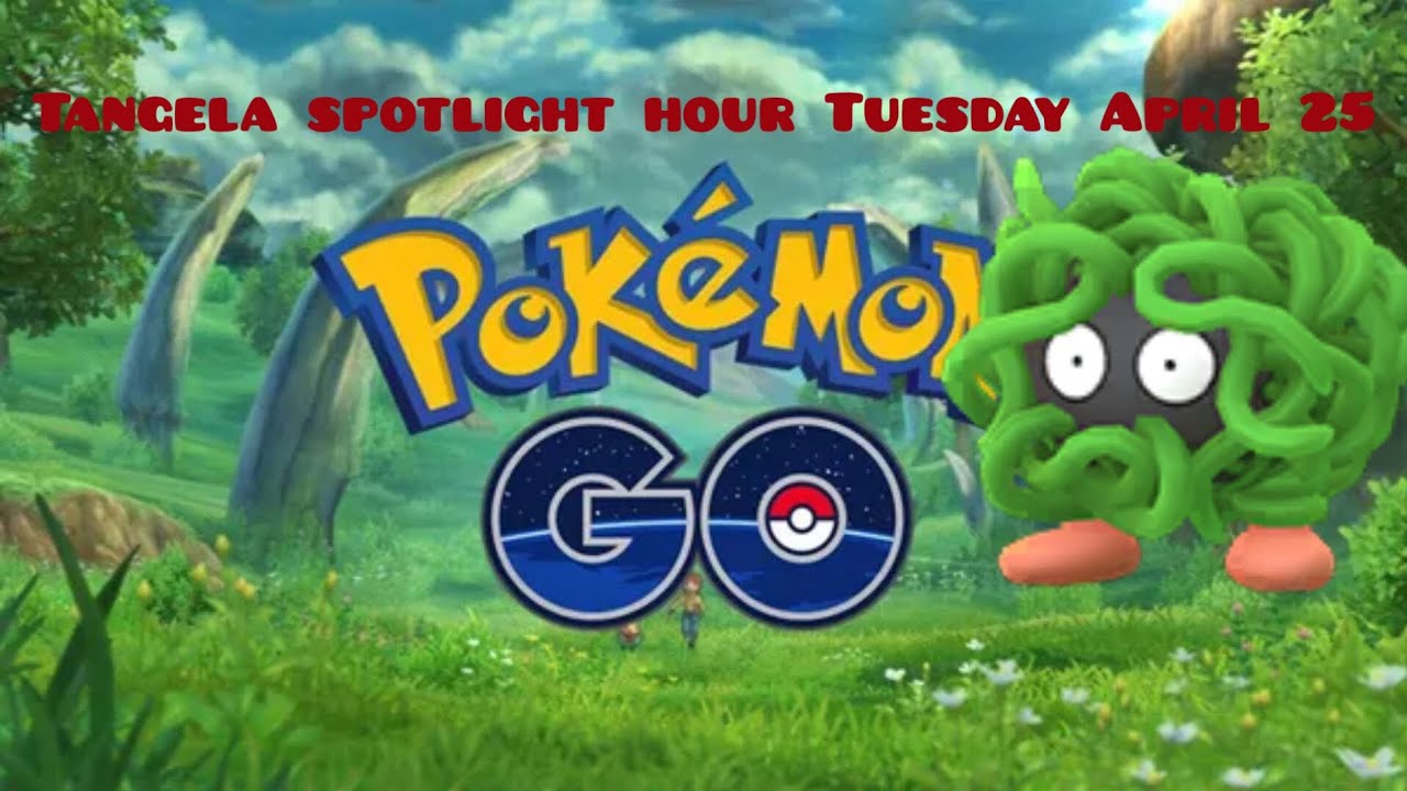 Pokemon GO Tangela Spotlight Hour On Tuesday April 25,2023 - YouTube