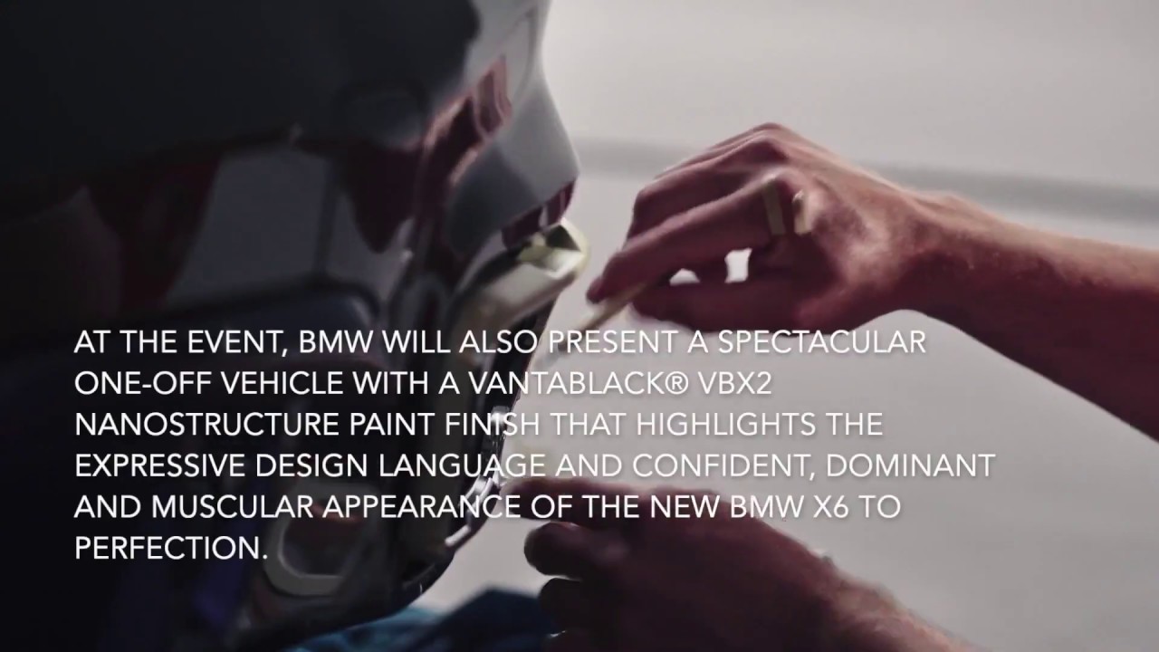 New BMW X6 as a spectacular show car - world’s first vehicle in ...