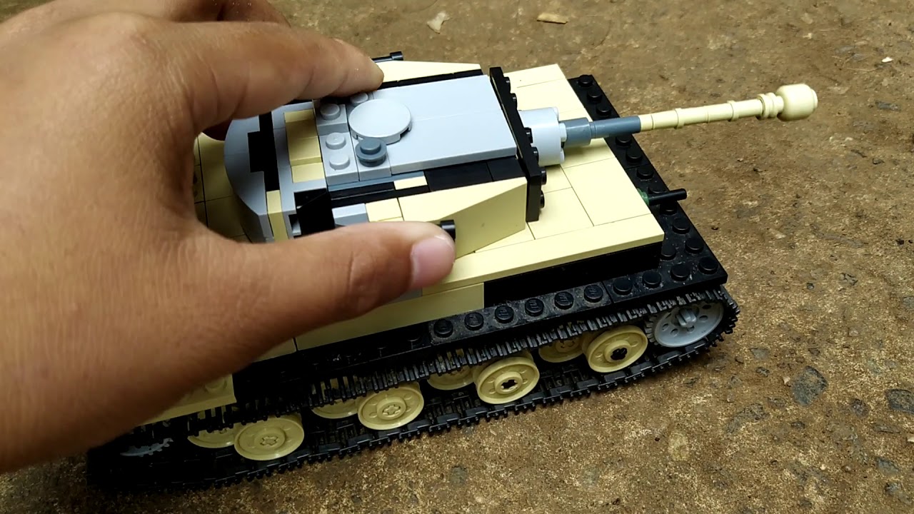Lego Tiger 1 Moc - YouTube