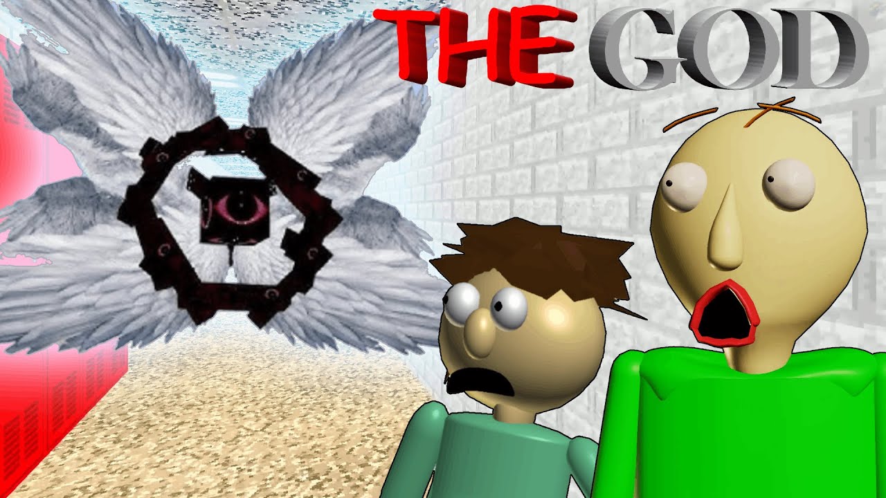Baldi's Basics: GOD IS COMING // Scary Mod Baldi's Basics – mods - YouTube