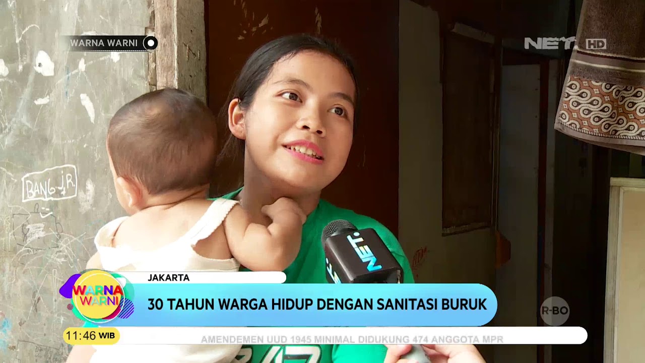 30 Tahun Warga Hidup Dengan Sanitasi Buruk - WARNA WARNI - YouTube