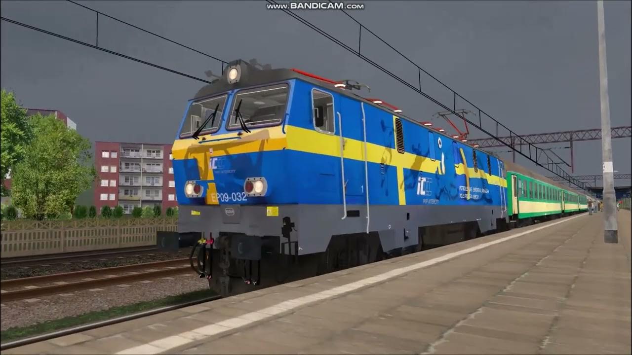 Oklejone lokomotywy na EURO 2012 w Symulatorze Maszyna EU07 - YouTube