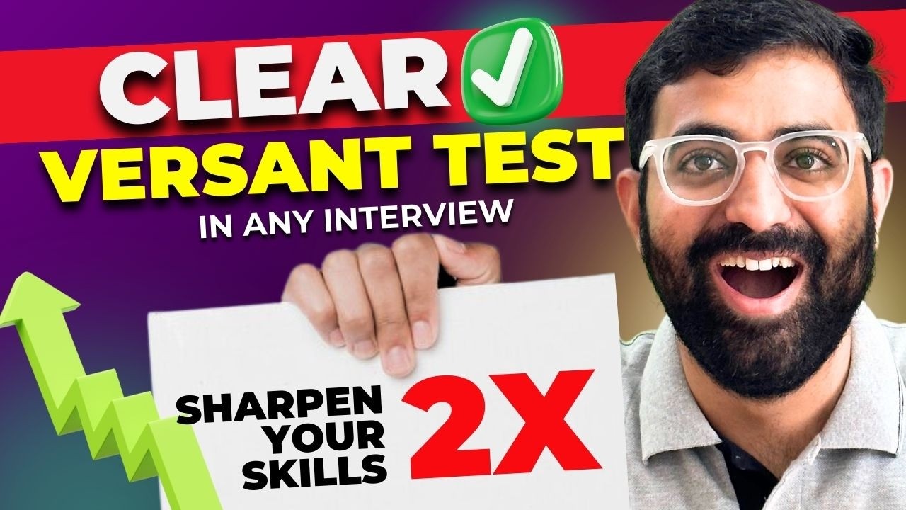 Versant Test Guidence & Practice Video! || Practice Versant Test Online ...