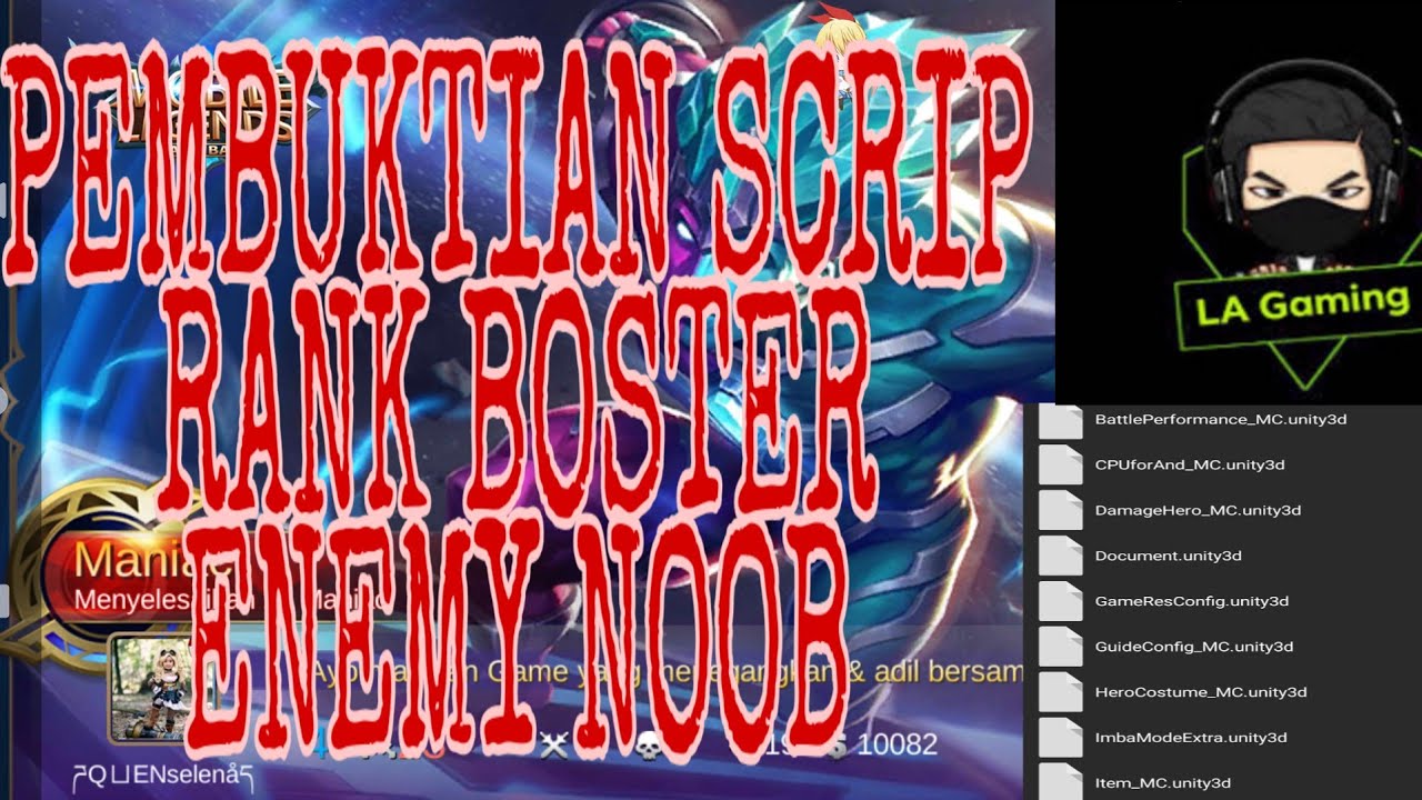 Pembuktian scrip RANK BOSTER . - YouTube
