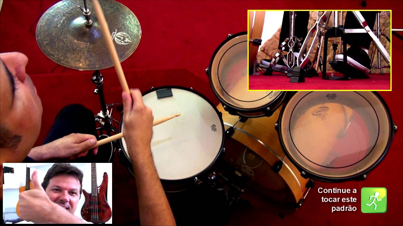 Aula de Bateria video 2 bateria iniciante - YouTube