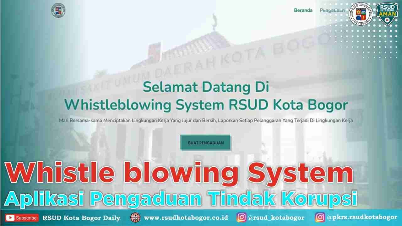 APLIKASI PENGADUAN TINDAK PIDANA KORUPSI WHISTLE BLOWING SYSTEM (WBS ...