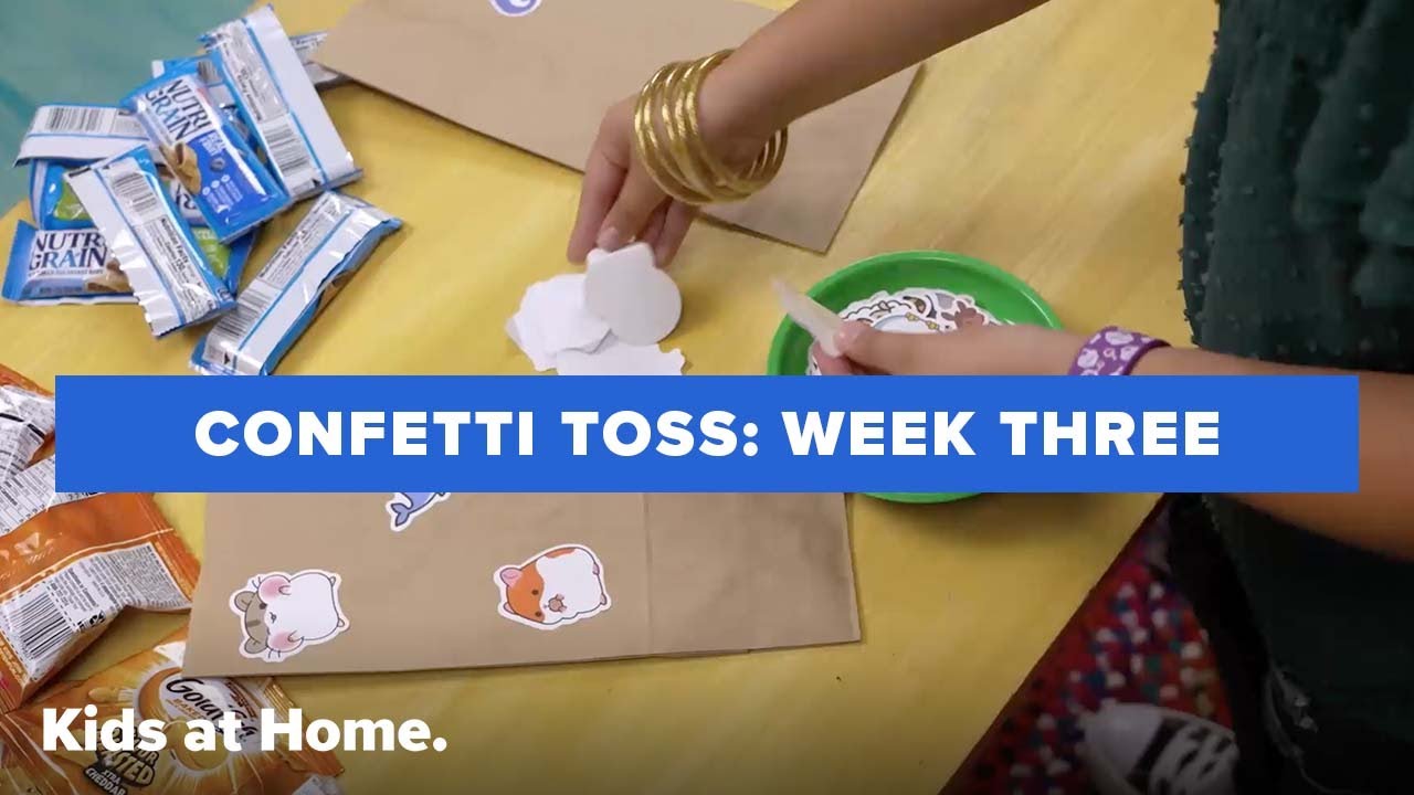 Confetti Toss Week 3: Preschool - YouTube