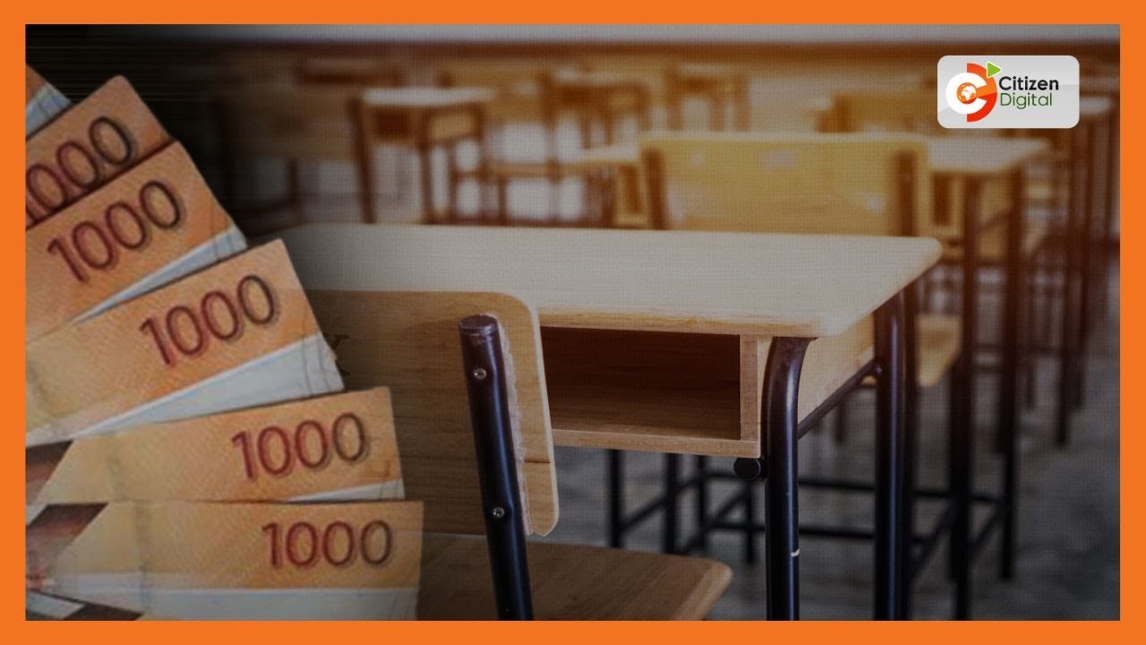 Angry parents storm Upper Hill Secondary School over fees - YouTube