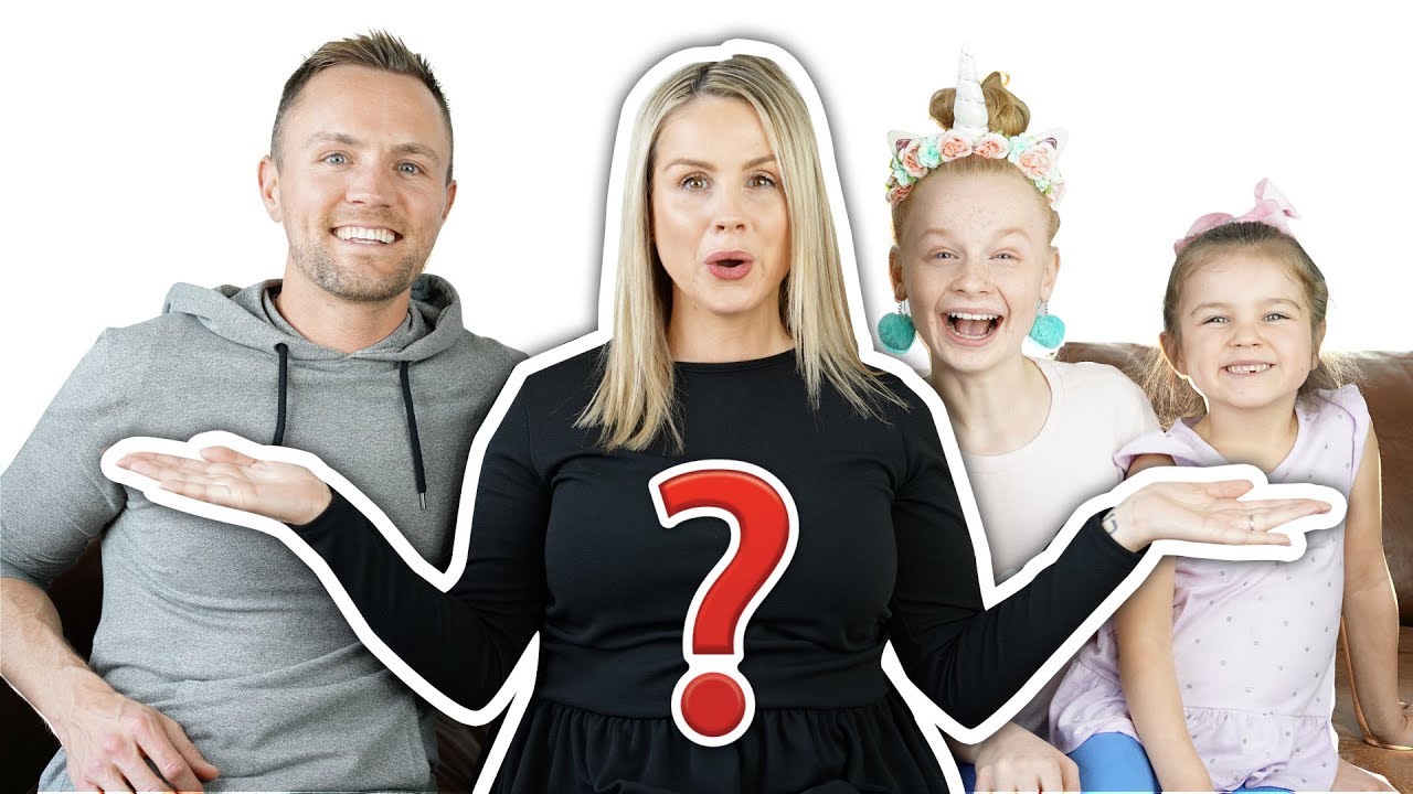 WHO KNOWS ME BETTER: KIDS vs DAD *pregnant mum edition* | Family Fizz ...