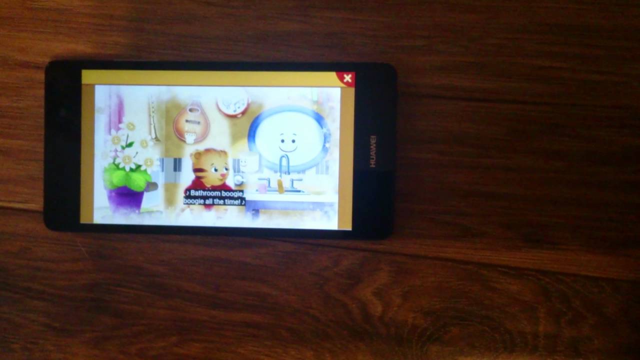 Daniel tiger stop and go potty game - YouTube