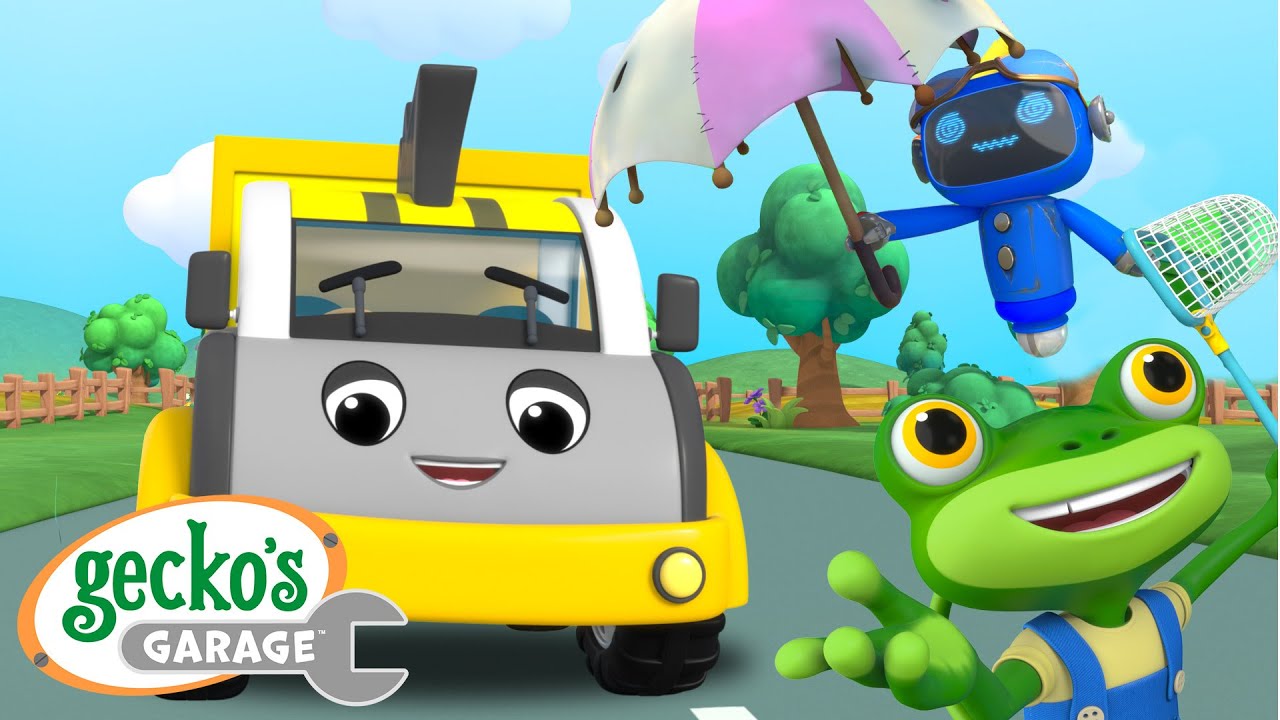 Gecko Saves a Runaway Dump Truck - Trash Treasure Hunt! | Gecko's ...