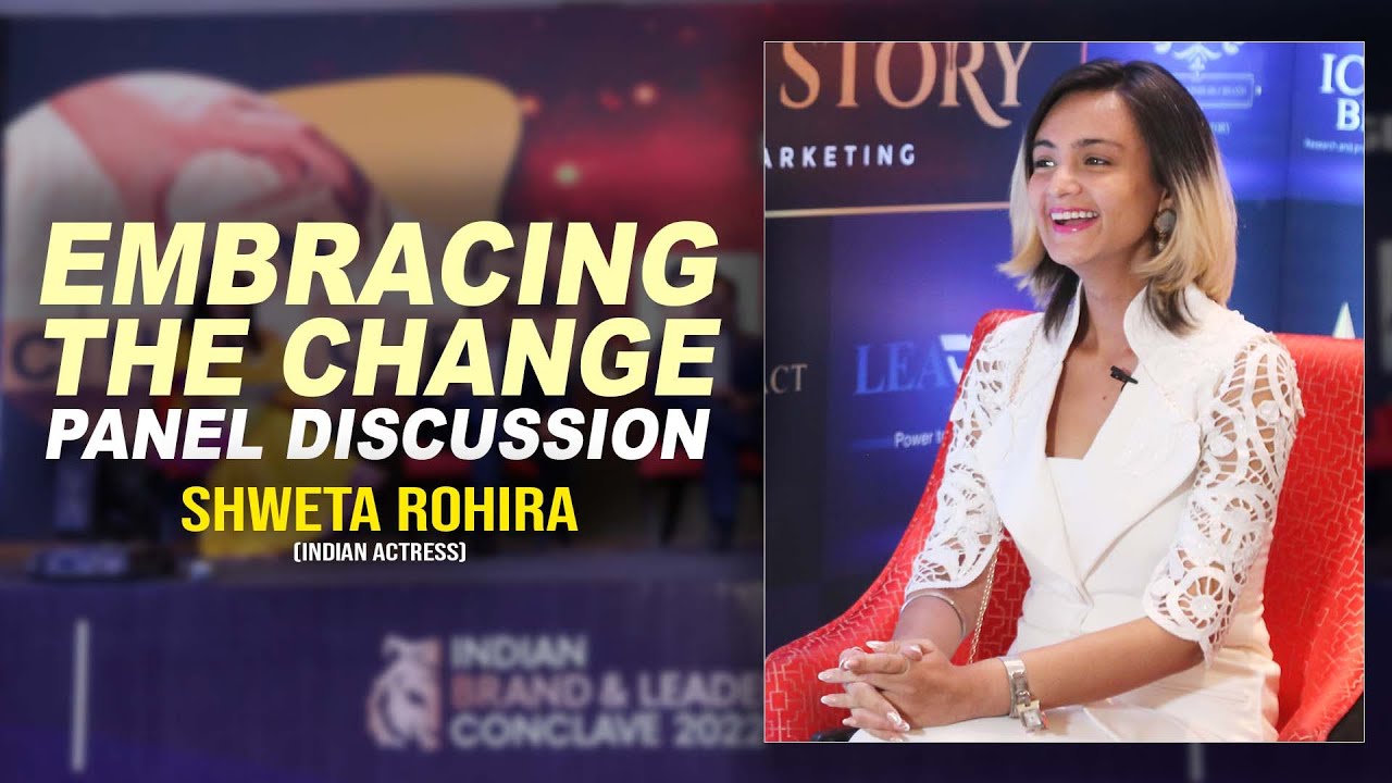 Watch Indian Actress Shweta Rohira speak exclusively at the brand story ...