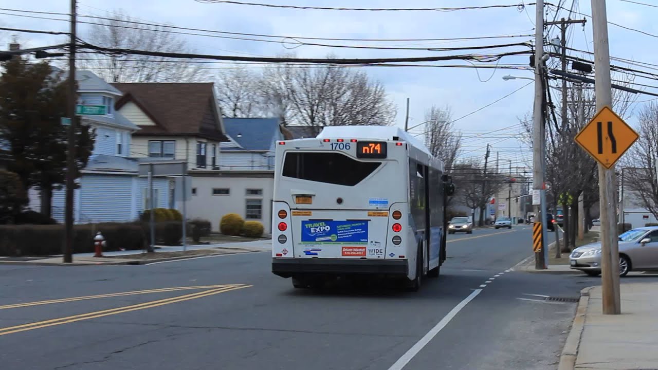 NICE Bus: Orion 7 [NG #1706] n74 at Jerusalem Ave & Old Country Rd ...