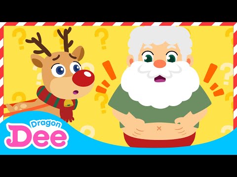 Oh No! Santa, Where Is Your Hat?!🎅🏻 | 2021 Christmas Carol Nursery Rhymes | Dragon Dee Kids Songs