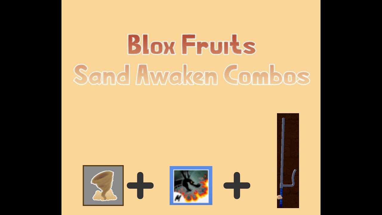 Sand Awaken Combo! / Blox Fruits - YouTube