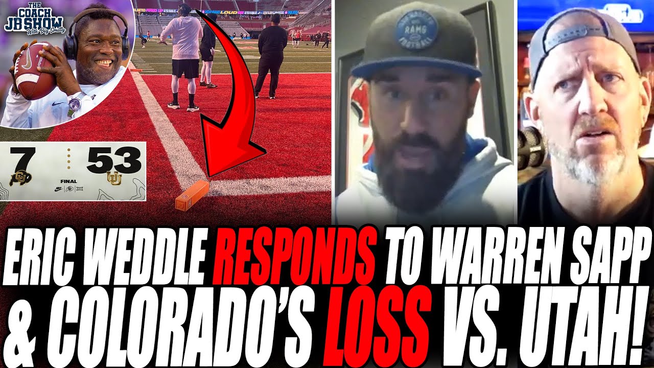 Eric Weddle RESPONDS To Warren Sapp Kicking Pylons & Colorado Getting ...