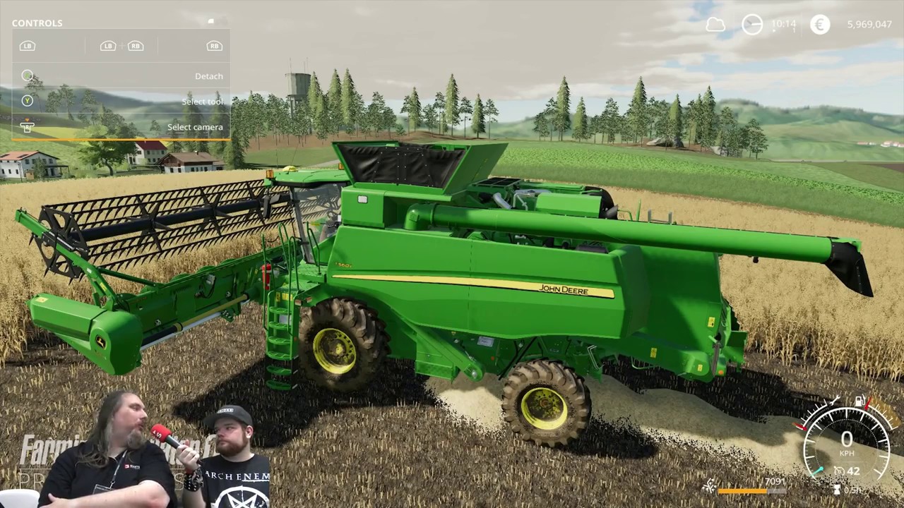 Farming Simulator 19 Hd Gameplay 1080 60fps Preview Version From