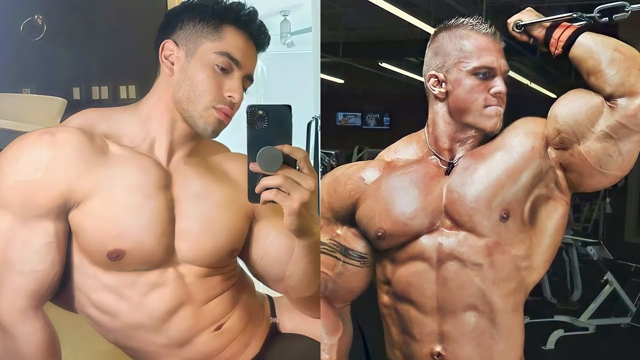 BIG HANDSOME LOOKING MUSCLE HUNKS - YouTube