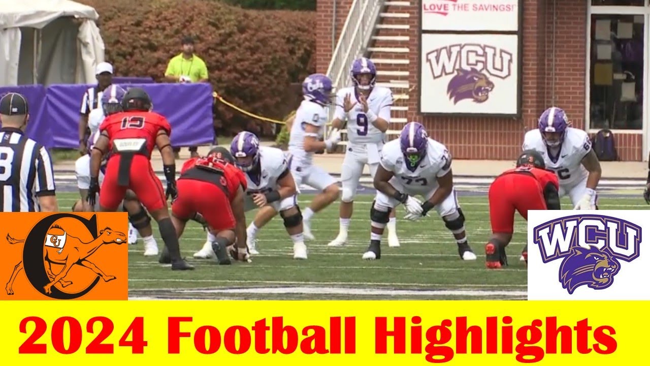 Campbell vs Western Carolina Football Game Highlights 9 7 2024 - YouTube