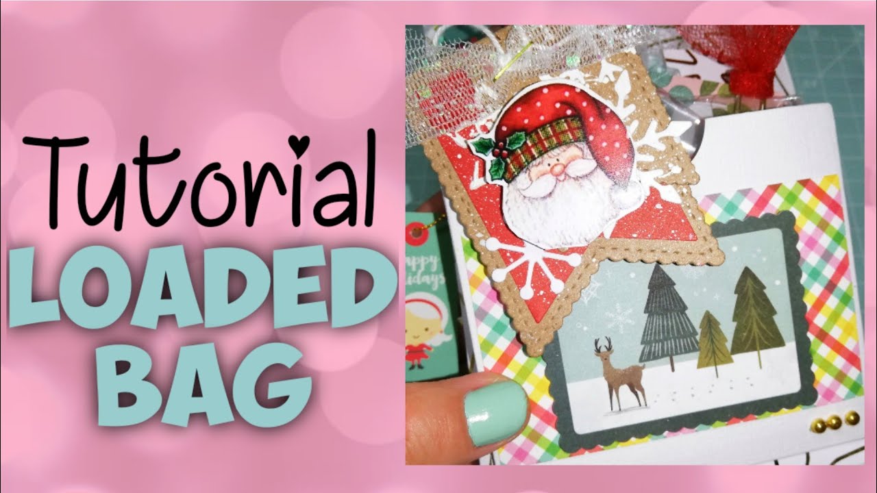 Tutorial para CORREO BONITO. LOADED BAG. (en centímetros) - YouTube