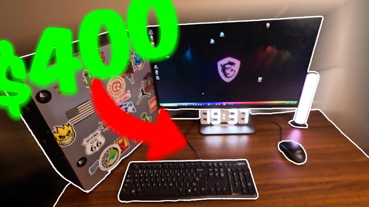 The ULTAMITE Gaming Setup for $300!!! - YouTube