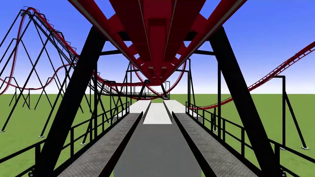 Demon- B&M Flying Coaster- Ultimate Coaster X - YouTube