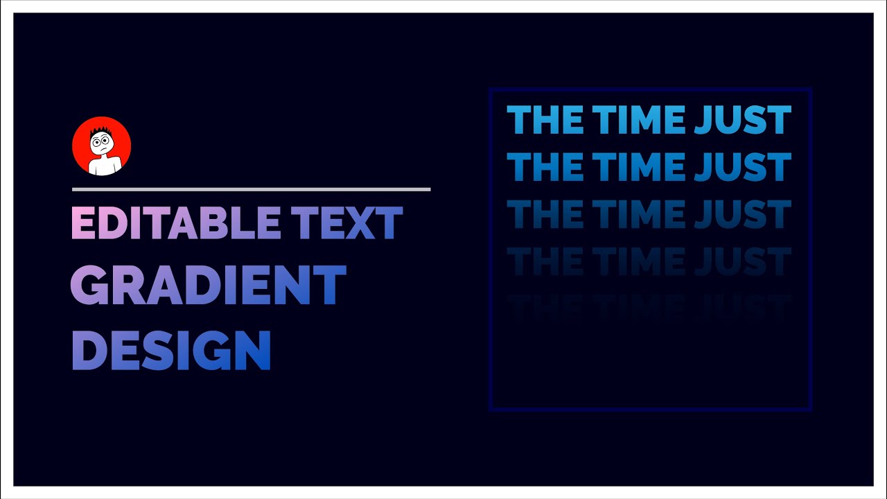 How to create an editable text gradient effect in Illustrator # ...
