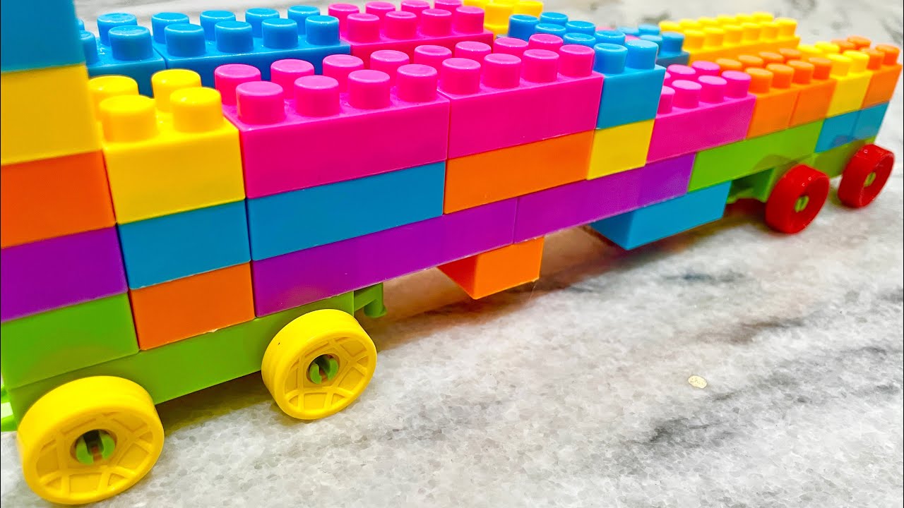 limousine car by building blocks | Kids - YouTube