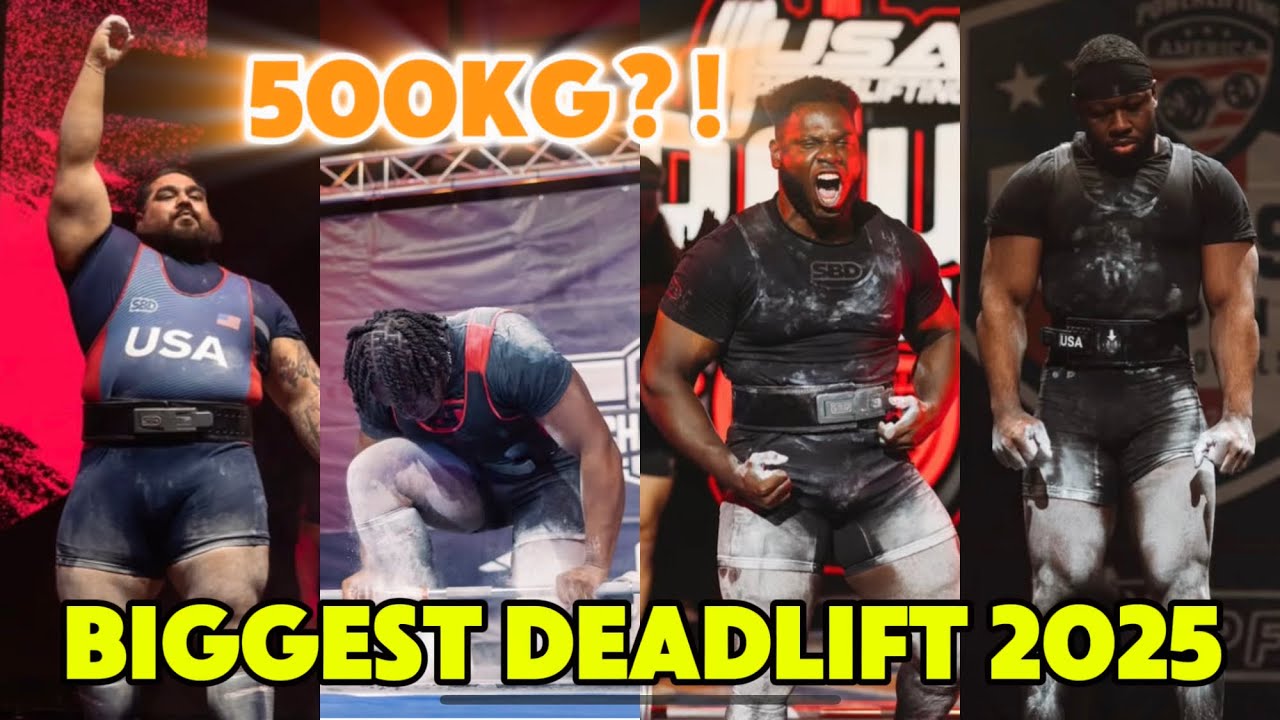 Who will DEADLIFT the MOST in 2025? | IPF | Rondel Hunte, Jesus ...