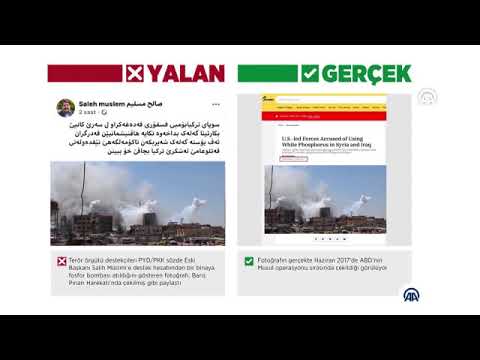 Barış Pınarı Harekatı'nda 'fosfor bombası kullanıldı' dezenformasyonu