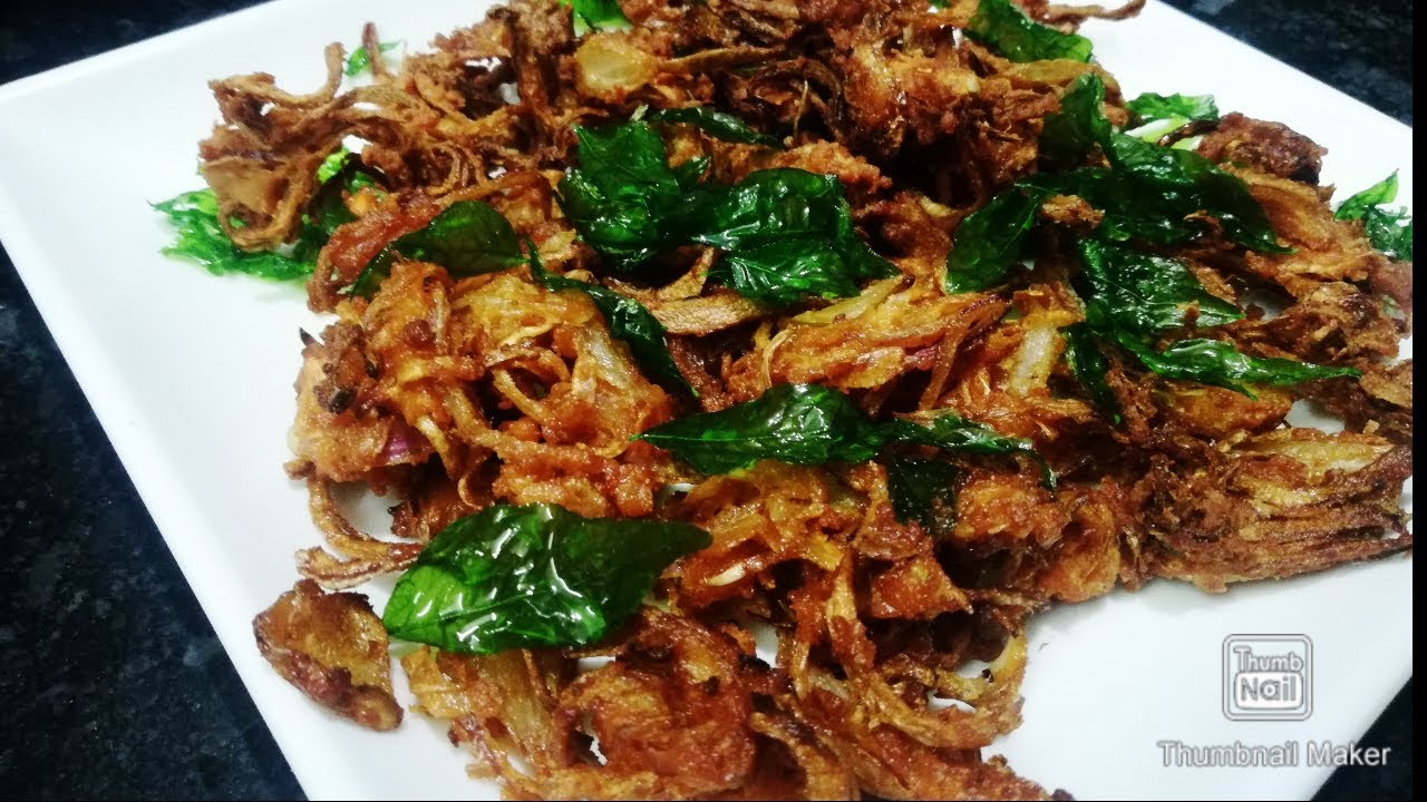 Bakery style onion thool pakoda recipe in tamil|vengaya pakoda|onion ...