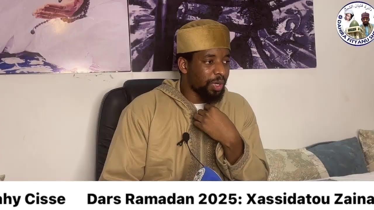 dars Ramadan 2025. Xassidatou Zainabiya par Cheikh ibrahima Mouhamadoul mahy cisse a medina baye ...