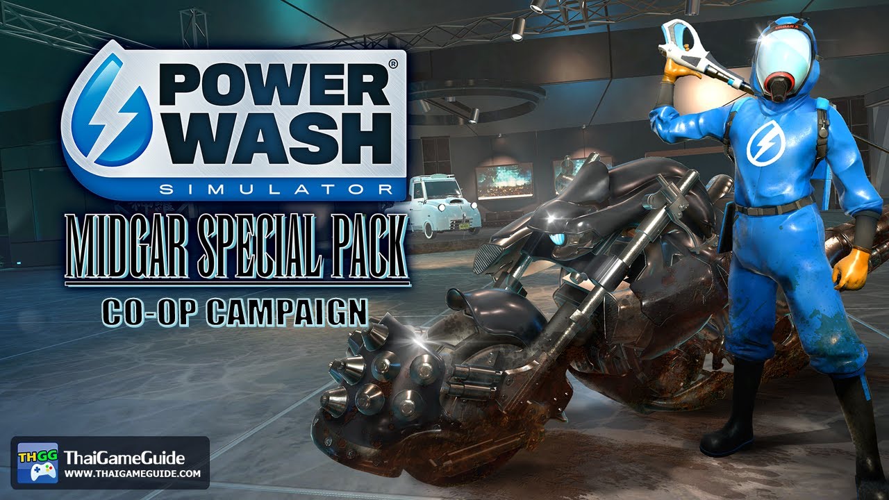 PowerWash Simulator - Midgar Special Pack : Online Co-op Campaign ~ 100 ...