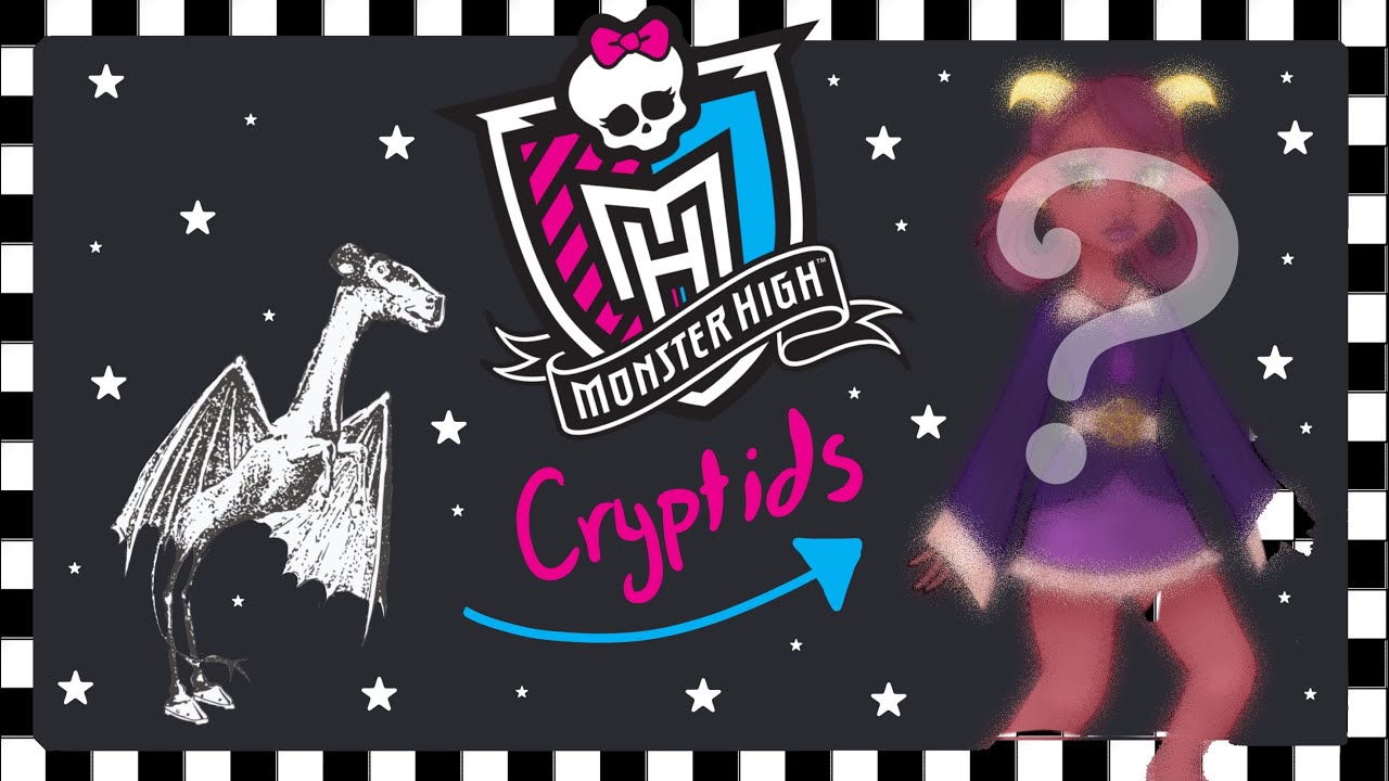 Turning cryptids into monster high characters! - YouTube